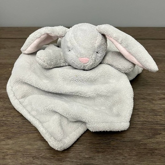 Carter's | Toys | Carters Gray Bunny Rabbit Plush Lovey | Poshmark